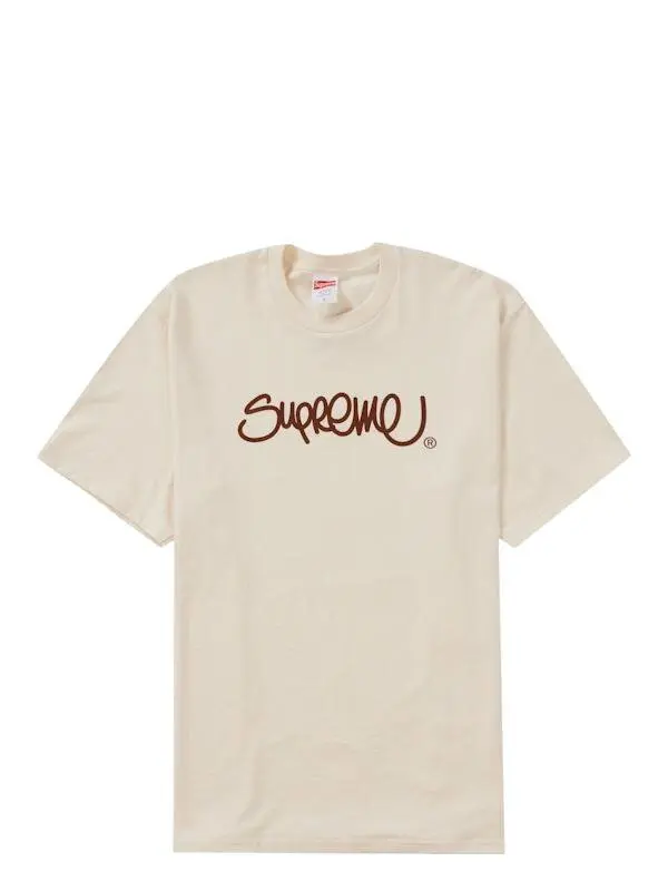 Supreme Handstyle Tee Shirt - Natural