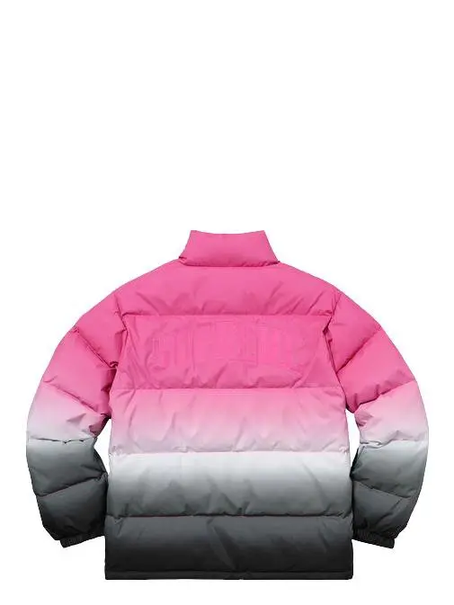 Supreme Gradient Puffy Jacket - Pink