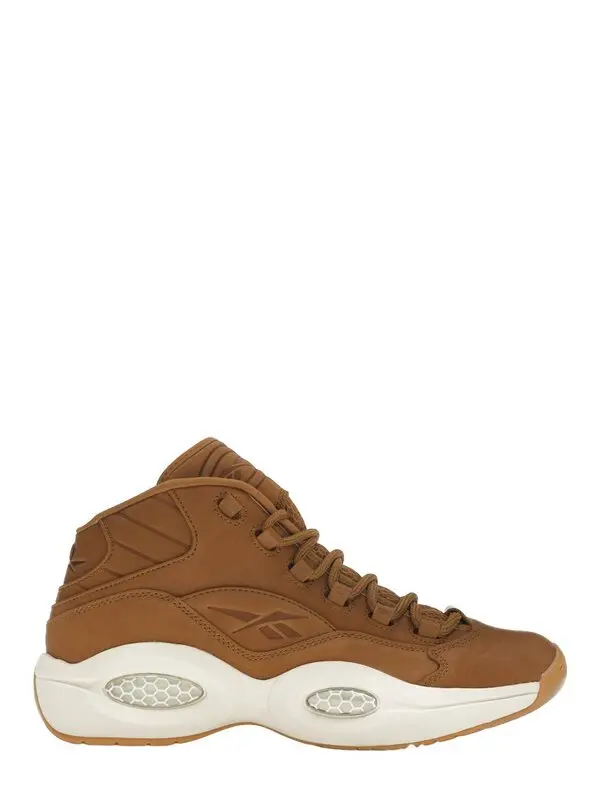 REEBOK Question Mid Sns Ai Sneakers - Brown/classic White/gum