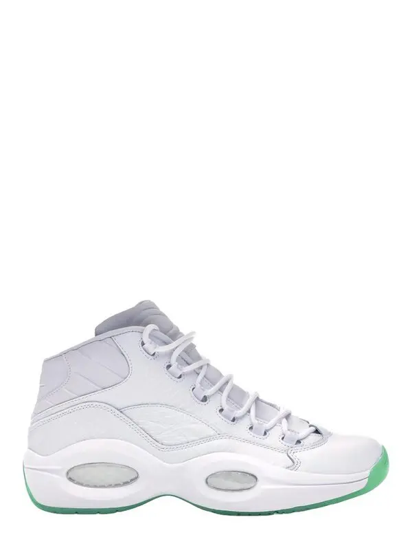 REEBOK Question Mid Sneakers - White/mint Glow