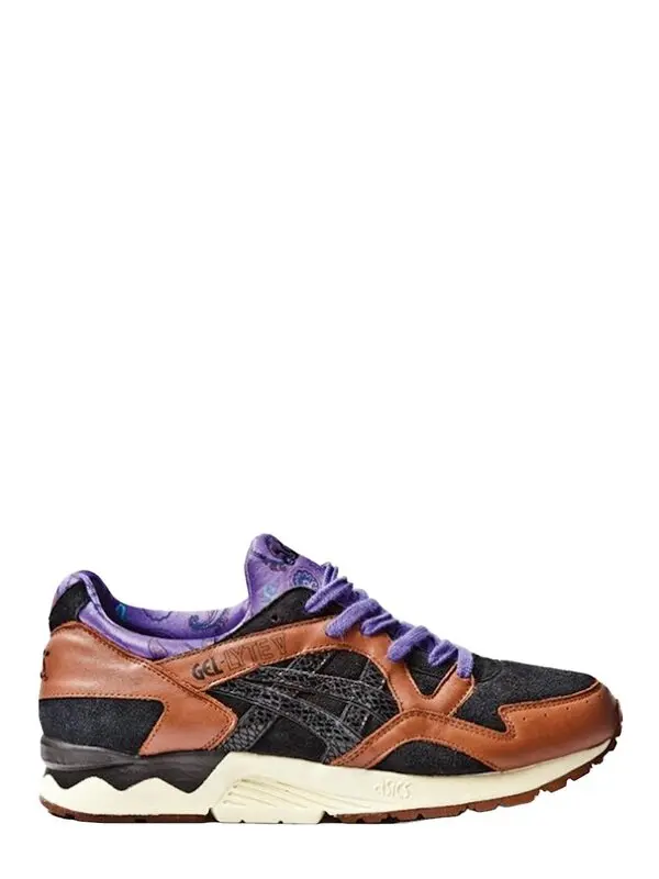 Asics Gel-lyte V Extra Butter Snake Charmer Sneakers - Saddle/black/paisley