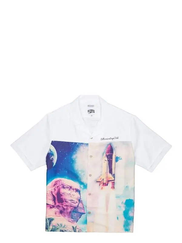 BILLIONAIRE BOYS CLUB Egyptian Nights Woven Knit - White