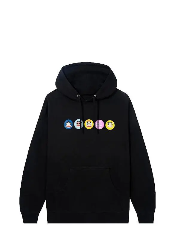 ANTI SOCIAL SOCIAL CLUB X Paul Frank Printed Hoodie - Black Circles