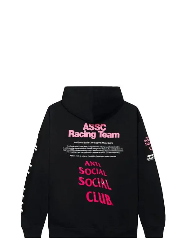 ANTI SOCIAL SOCIAL CLUB X Gran Turismo Hoodie - Black