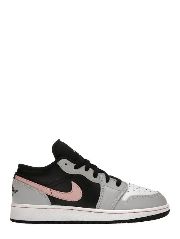 JORDAN 1 Low Top Sneakers - Black/grey/pink