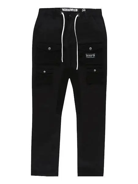BILLIONAIRE BOYS CLUB Cargo Drop Pants - Black