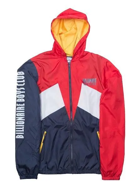 BILLIONAIRE BOYS CLUB Breaker Windbreaker Jacket - Multicolor