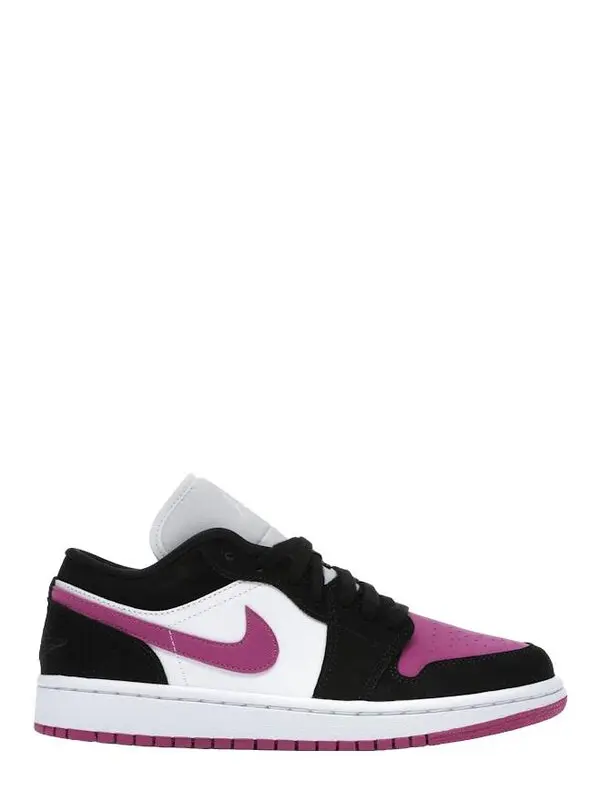 JORDAN 1 Low Sneakers - Black/cactus Flower/white