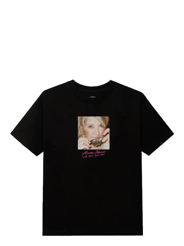 ANTI SOCIAL SOCIAL CLUB X Martha Stewart Oyster Tee Shirt - Black