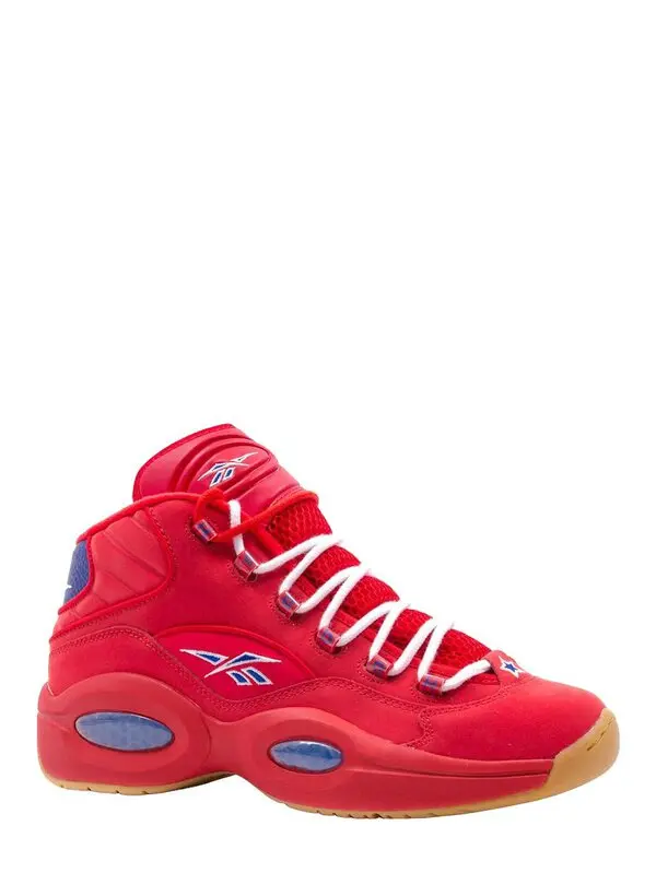 REEBOK Question Mid Packer Sneakers - Red Attack/ultramarine/gum