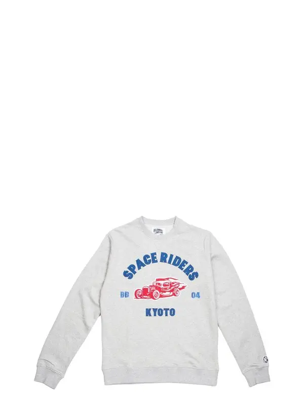 BILLIONAIRE BOYS CLUB Ride Or Fly Crew Sweater - Gray/heather