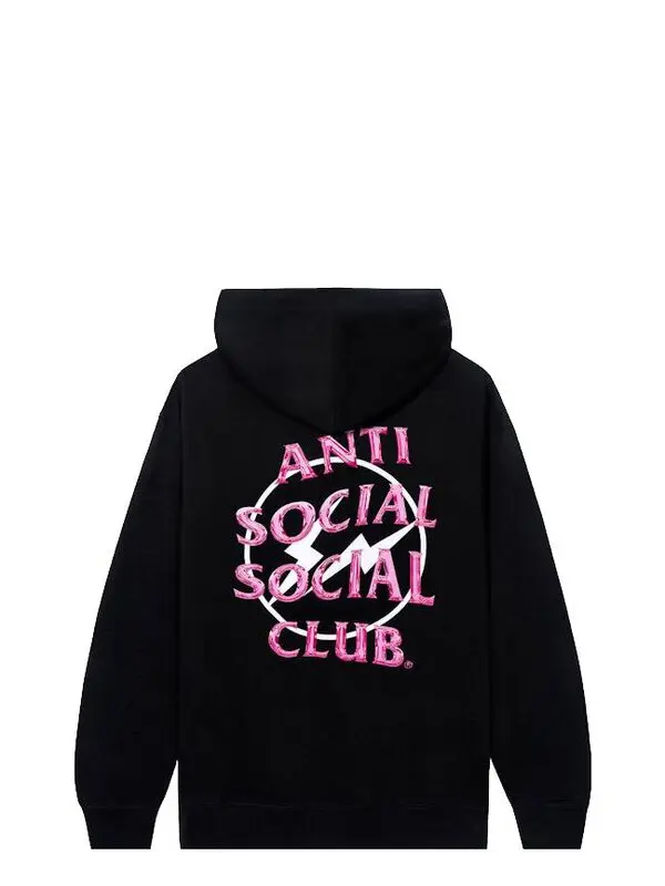 ANTI SOCIAL SOCIAL CLUB X Fragment Precious Petals Hoodie - Black Pink