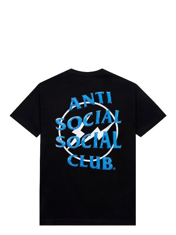 ANTI SOCIAL SOCIAL CLUB X Fragment Precious Petals Tee Shirt - Black Blue
