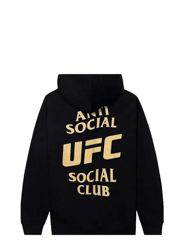 ANTI SOCIAL SOCIAL CLUB X Ufc Selftitled Hoodie - Black