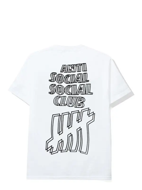 ANTI SOCIAL SOCIAL CLUB X Undefeated Tee Shirt - White