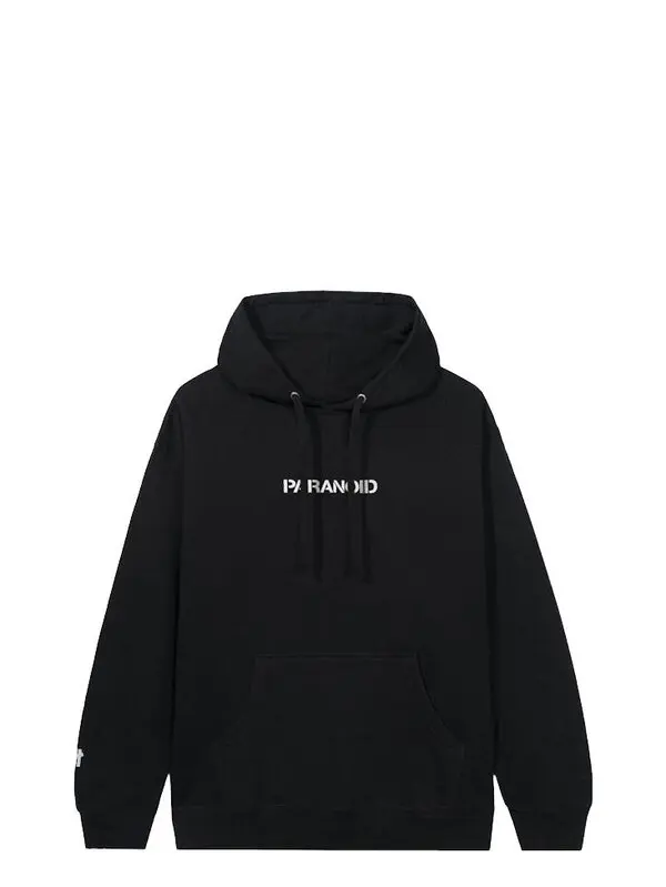 ANTI SOCIAL SOCIAL CLUB X Undefeated Paranoid Hoodie - Black