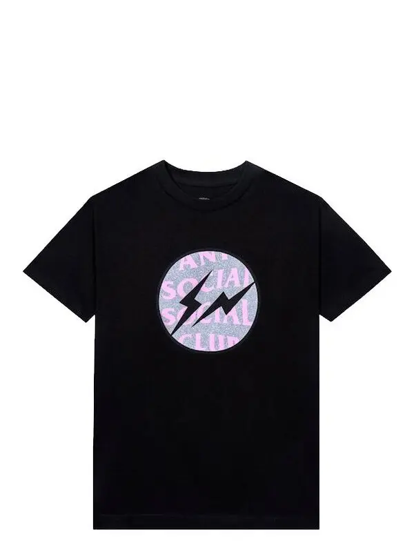 ANTI SOCIAL SOCIAL CLUB X Fragment Called Interference Tee Shirt - Black