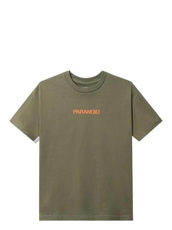 ANTI SOCIAL SOCIAL CLUB X Undefeated Paranoid T-shirt - Olive