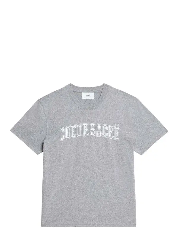 Ami Coeur Sacre T-shirt - Grey