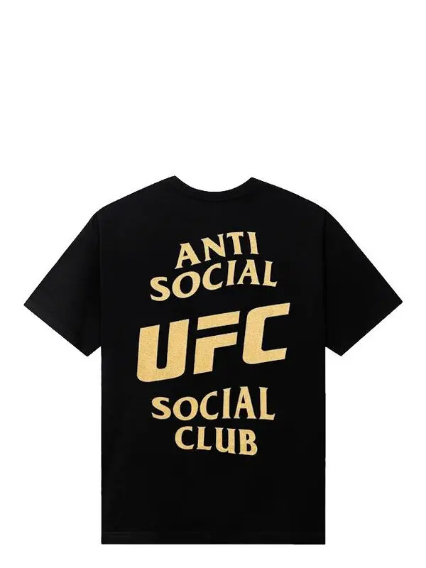 ANTI SOCIAL SOCIAL CLUB X Ufc Selftitled Tee Shirt - Black