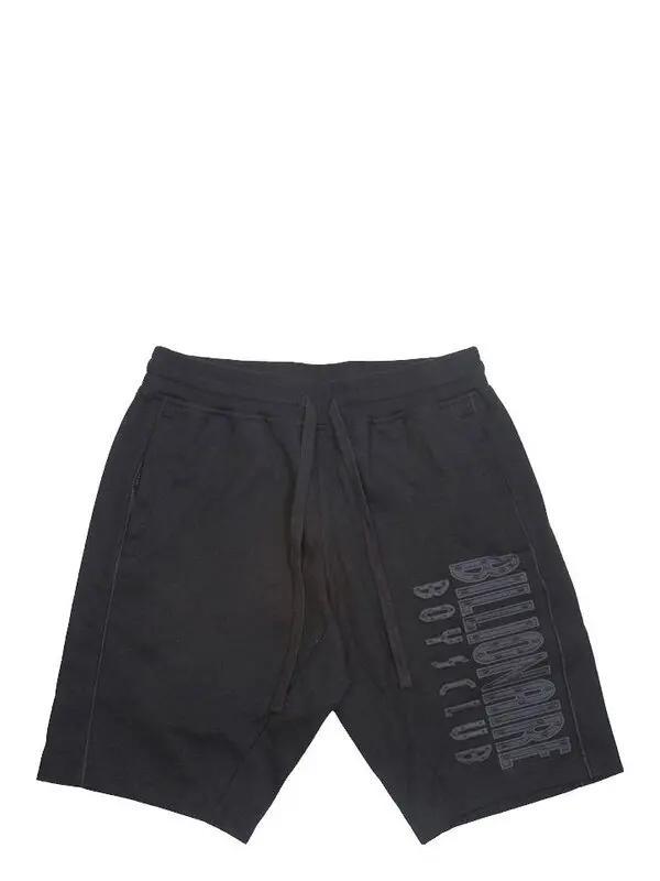 BILLIONAIRE BOYS CLUB Straight Font Shorts - Black