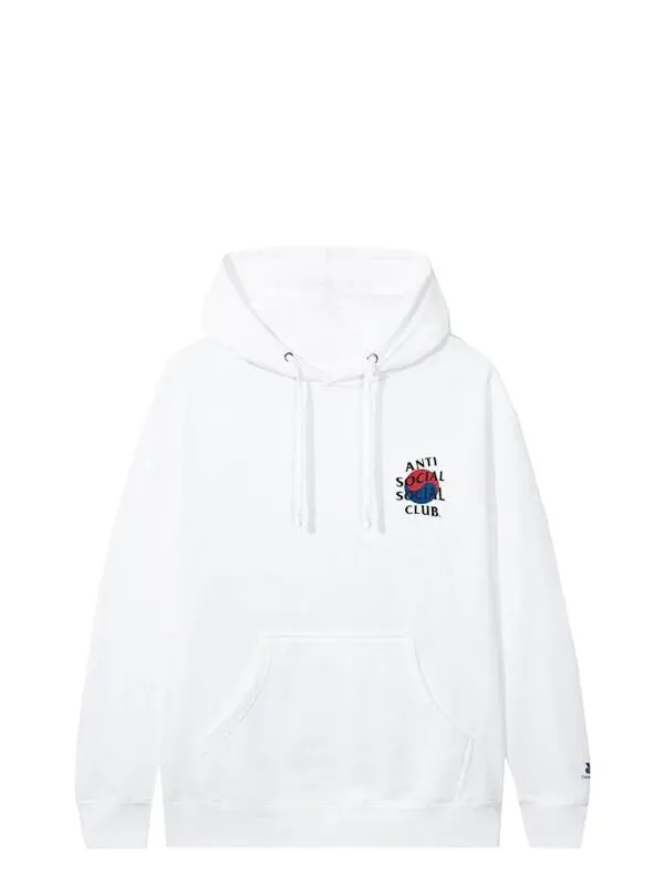 ANTI SOCIAL SOCIAL CLUB X Case Study Flag Hoodie - White