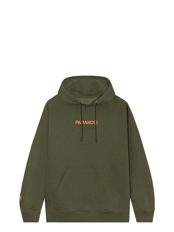 ANTI SOCIAL SOCIAL CLUB X Undefeated Paranoid Hoodie - Olive
