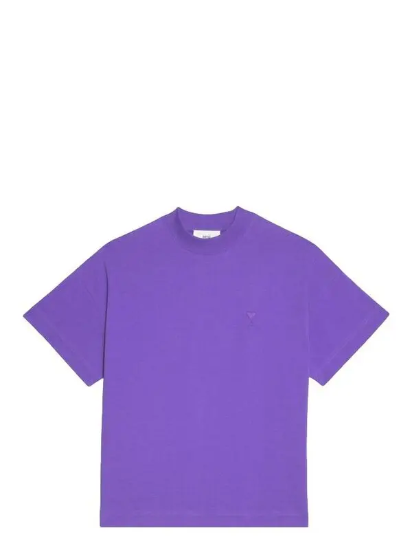 Ami De Coeur Organic Cotton T-shirt - Purple
