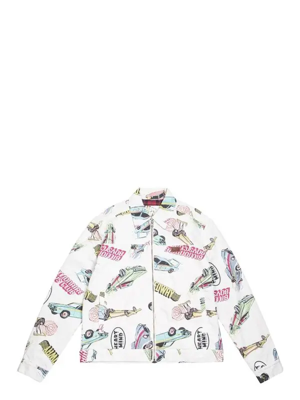 BILLIONAIRE BOYS CLUB Gear Head Jacket - White