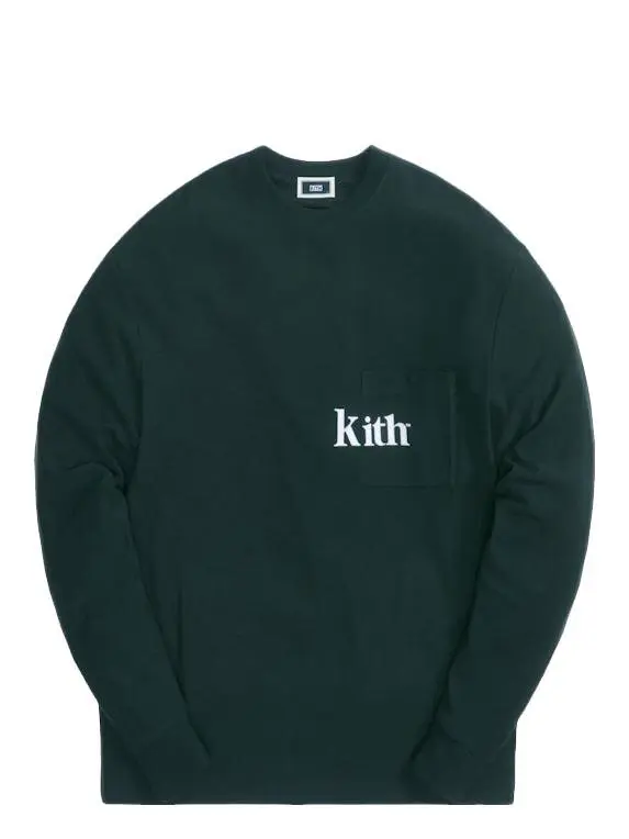 Kith Quinn Long Sleeve Tee Shirt - Stadium