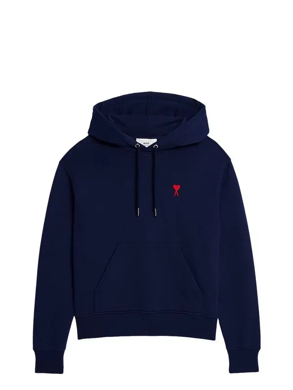 Ami De Coeur Classic Fit Hoodie - Nautic Blue/red