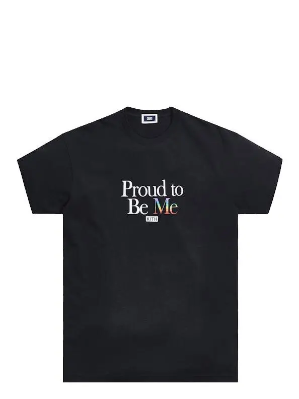 Kith Proud To Be Me Tee Shirt - Black