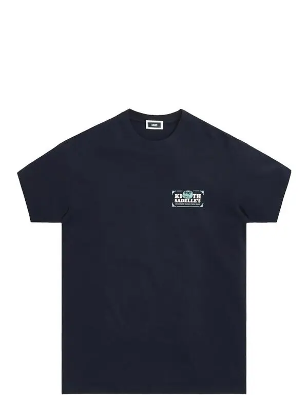Kith Sadelle's Paris Tee Shirt - Navy Blue