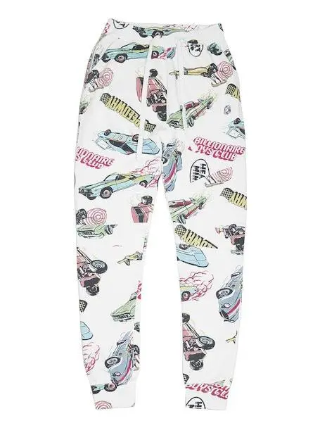 BILLIONAIRE BOYS CLUB Speedways Sweatpants - White