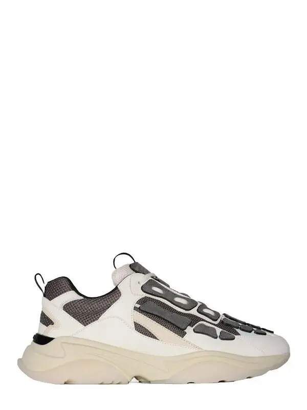 Amiri Bone Runner Mesh Sneakers - Tan/grey