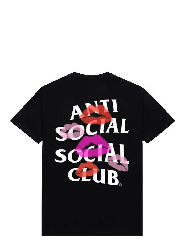 ANTI SOCIAL SOCIAL CLUB Your Kiss Tee Shirt - Black