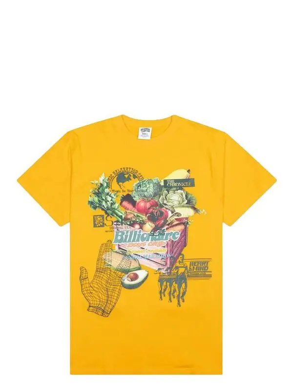 BILLIONAIRE BOYS CLUB Farmers Market Tee Shirt - Yellow