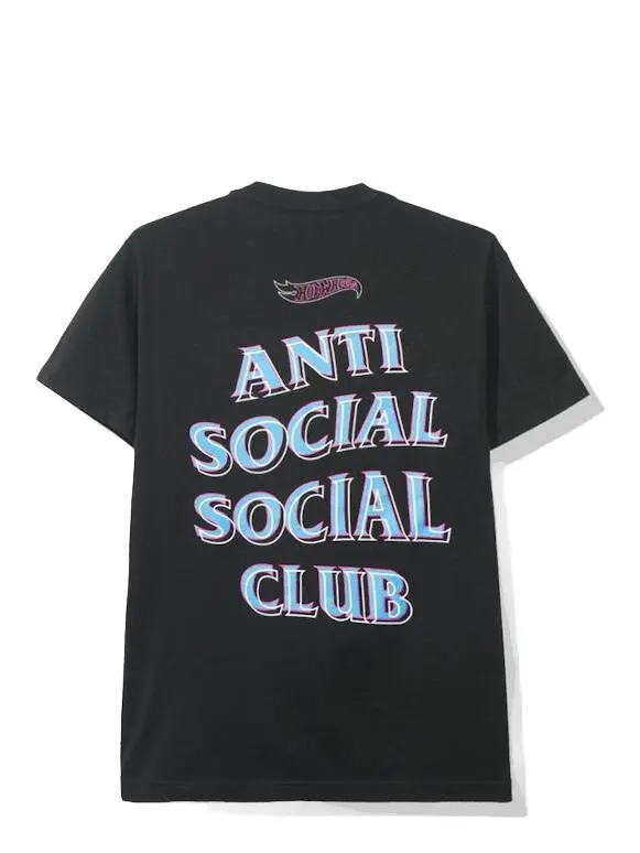 ANTI SOCIAL SOCIAL CLUB X Hot Wheels Tee Shirt - Black