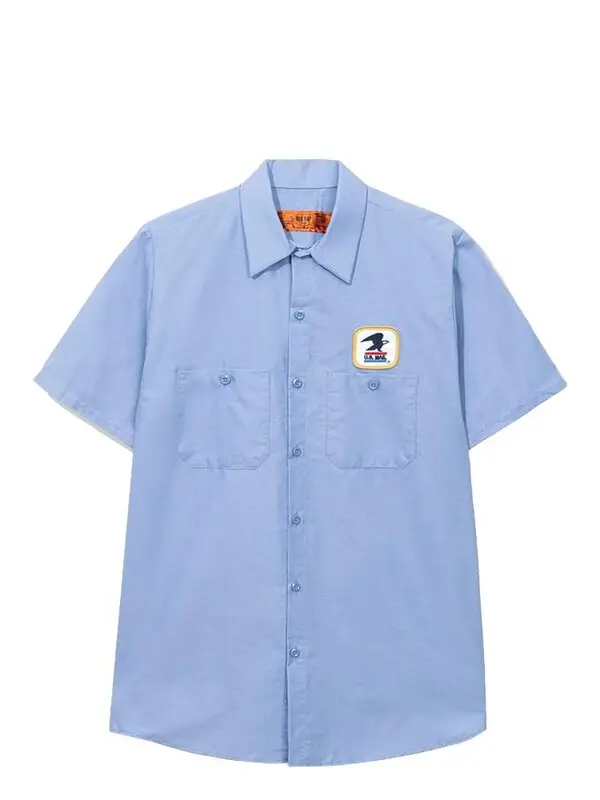 ANTI SOCIAL SOCIAL CLUB X Usps Work Shirt - Light Blue