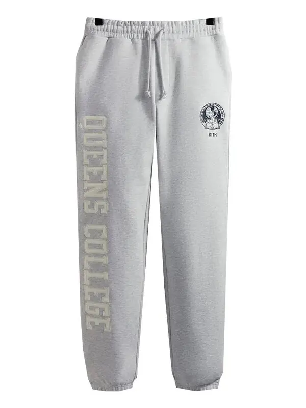 Kith Russell Athletic Cuny Queens College Sweatpants - Light Heather Grey