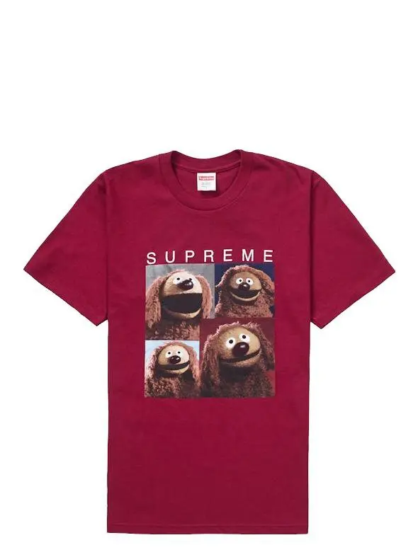 Supreme Rowlf Tee Shirt - Cardinal