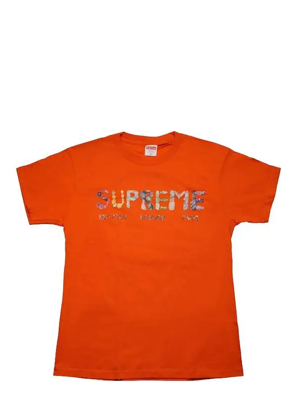 Supreme Rocks Tee Shirt - Orange