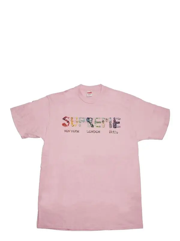 Supreme Rocks Tee Shirt - Light Pink