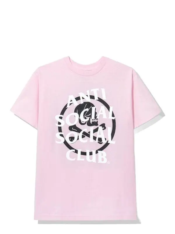 ANTI SOCIAL SOCIAL CLUB X Neighborhood Cambered Tee Shirt - Pink