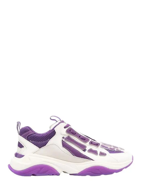 Amiri Bone Runner Sneakers - White/purple