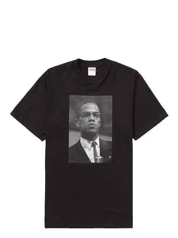 Supreme Roy Decarava Malcolm X Tee Shirt - Black