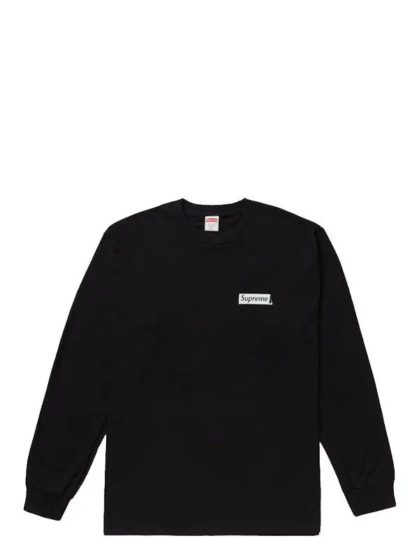 Supreme Sacred Unique Long Sleeve Tee Shirt - Black