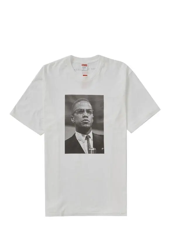 Supreme Roy Decarava Malcolm X Tee Shirt - White