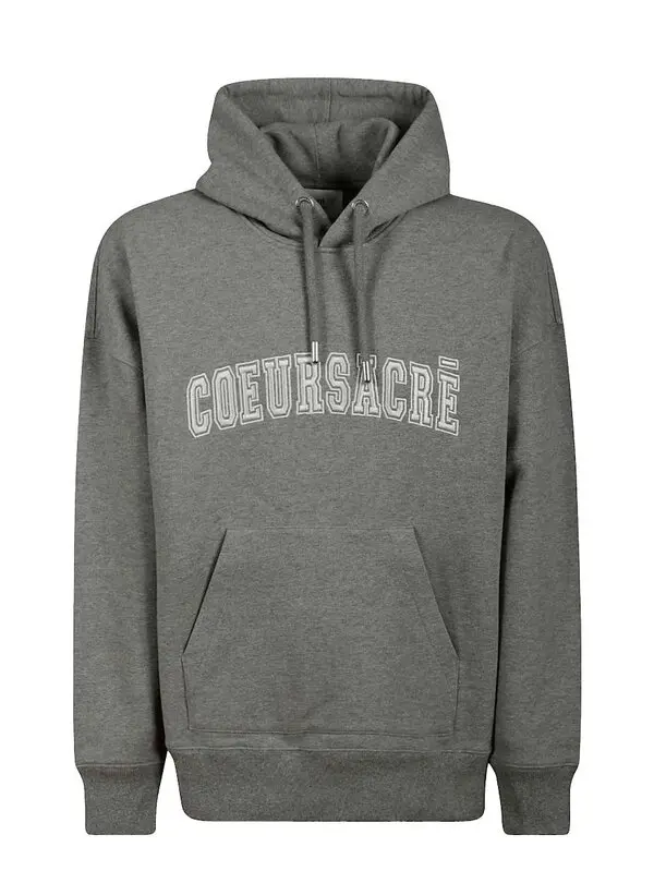 Ami Coeur Sacre Hoodie - Grey