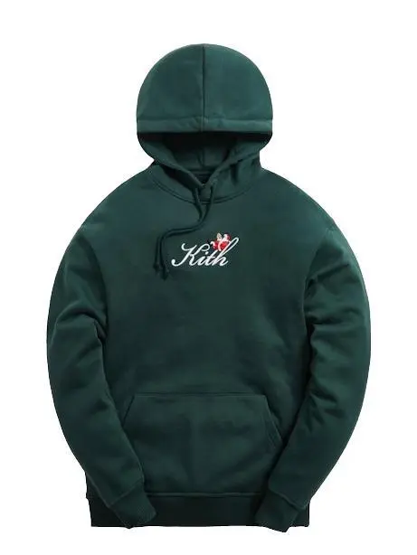 Kith Script Santa Hoodie - Stadium